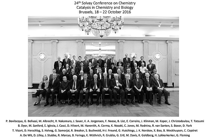 Solvation science into focus at historic Solvay conference.: RESOLV
